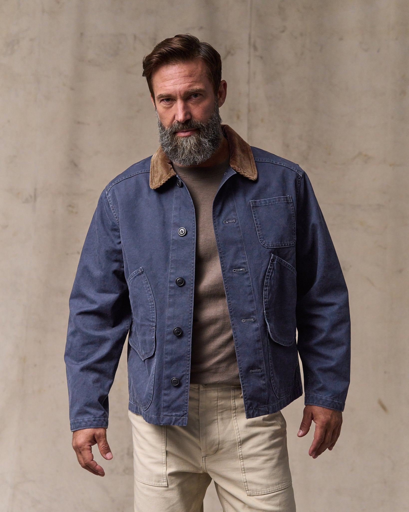 Filson Canvas Outfitter Jacket - Blue Mussel