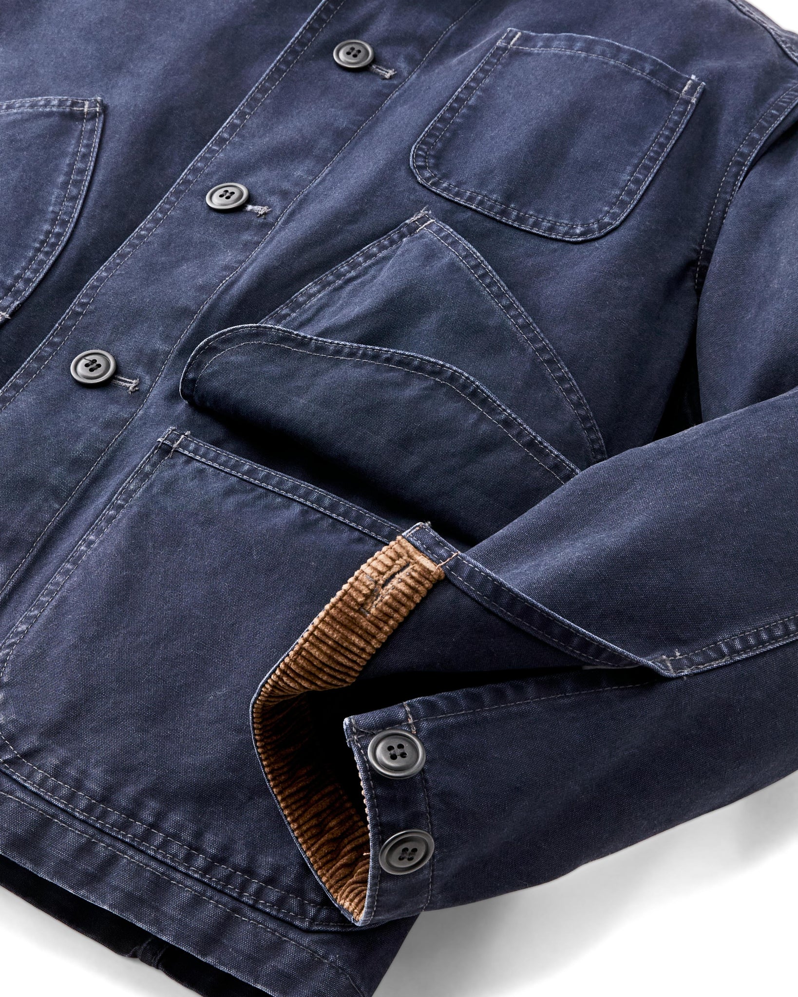 Filson Canvas Outfitter Jacket - Blue Mussel